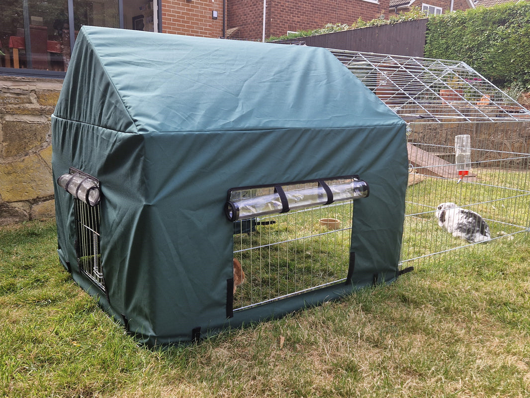 Rabbit Hutch Covers, Thermal and Waterproof – Scratch and Newton