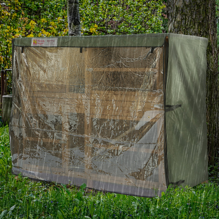 Rabbit Hutch Covers for All-Weather Protection – Scratch and Newton